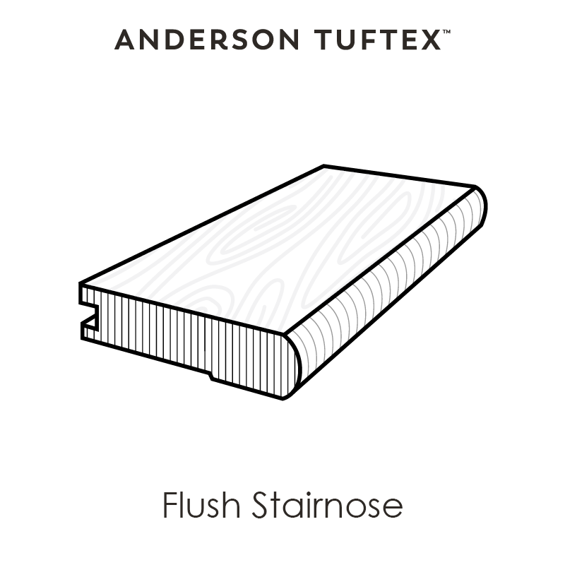 Anderson Tuftex - Flush Stairnose - 165FS-02083 Barrel (FSN) from Znet ...