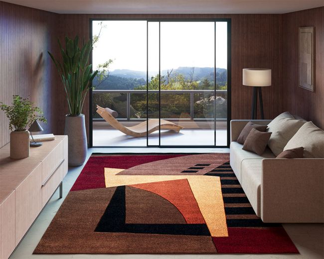 Momeni - New Wave - Pomegranate NW-22 from Znet Flooring